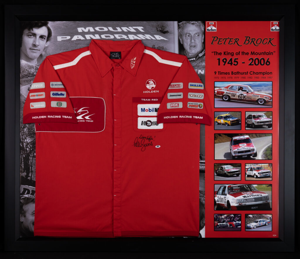 Peter Brock Signed Jersey - TeamSimon
